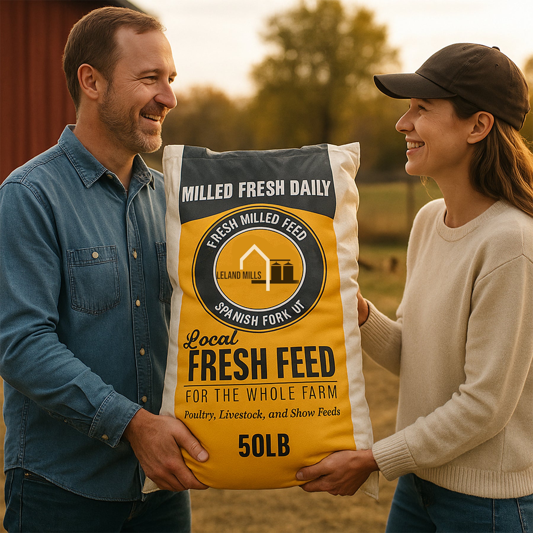 Leland Mills: Premium Animal Feed for Chickens, Livestock & More