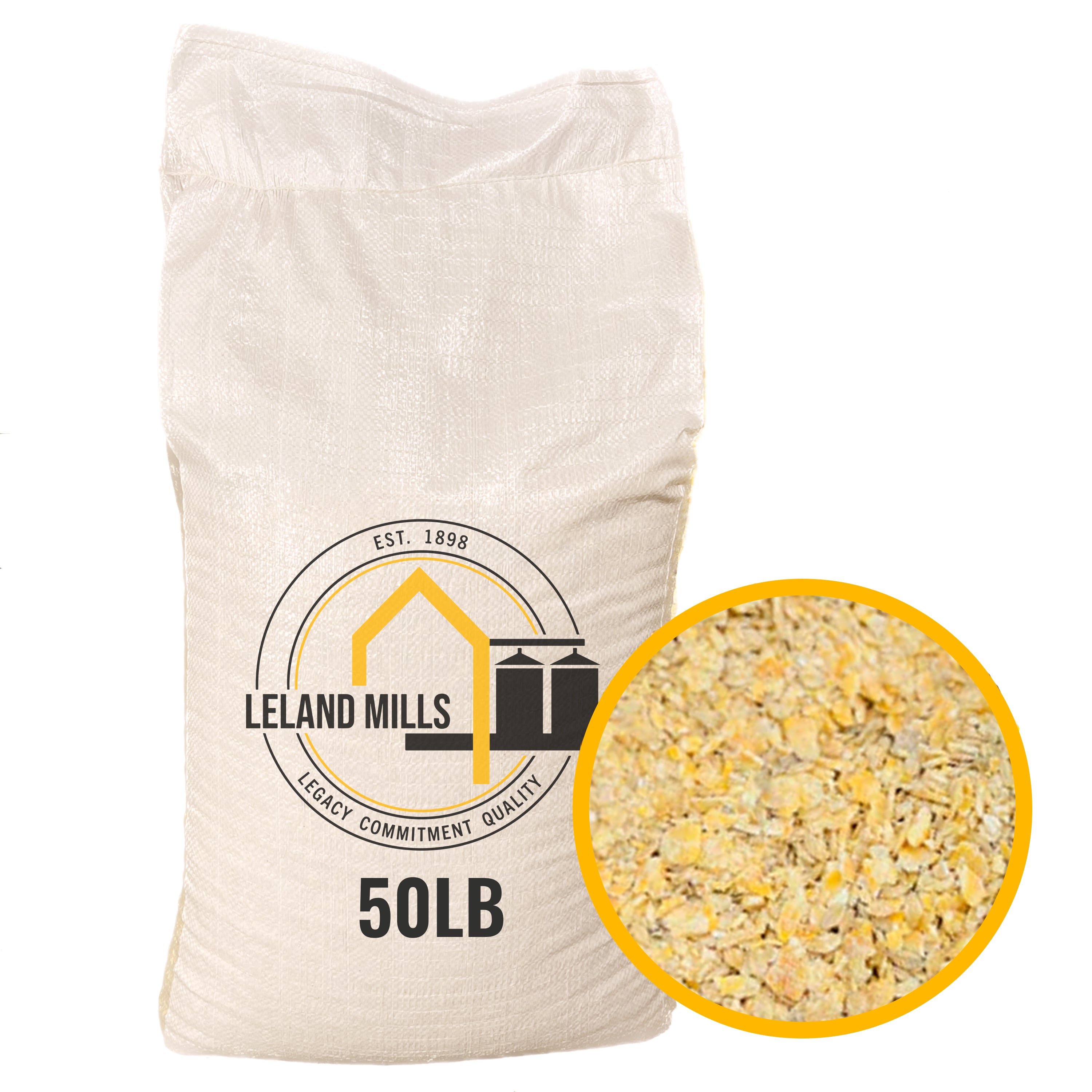 Rolled Corn and Barley | Livestock Feed | Leland Mills